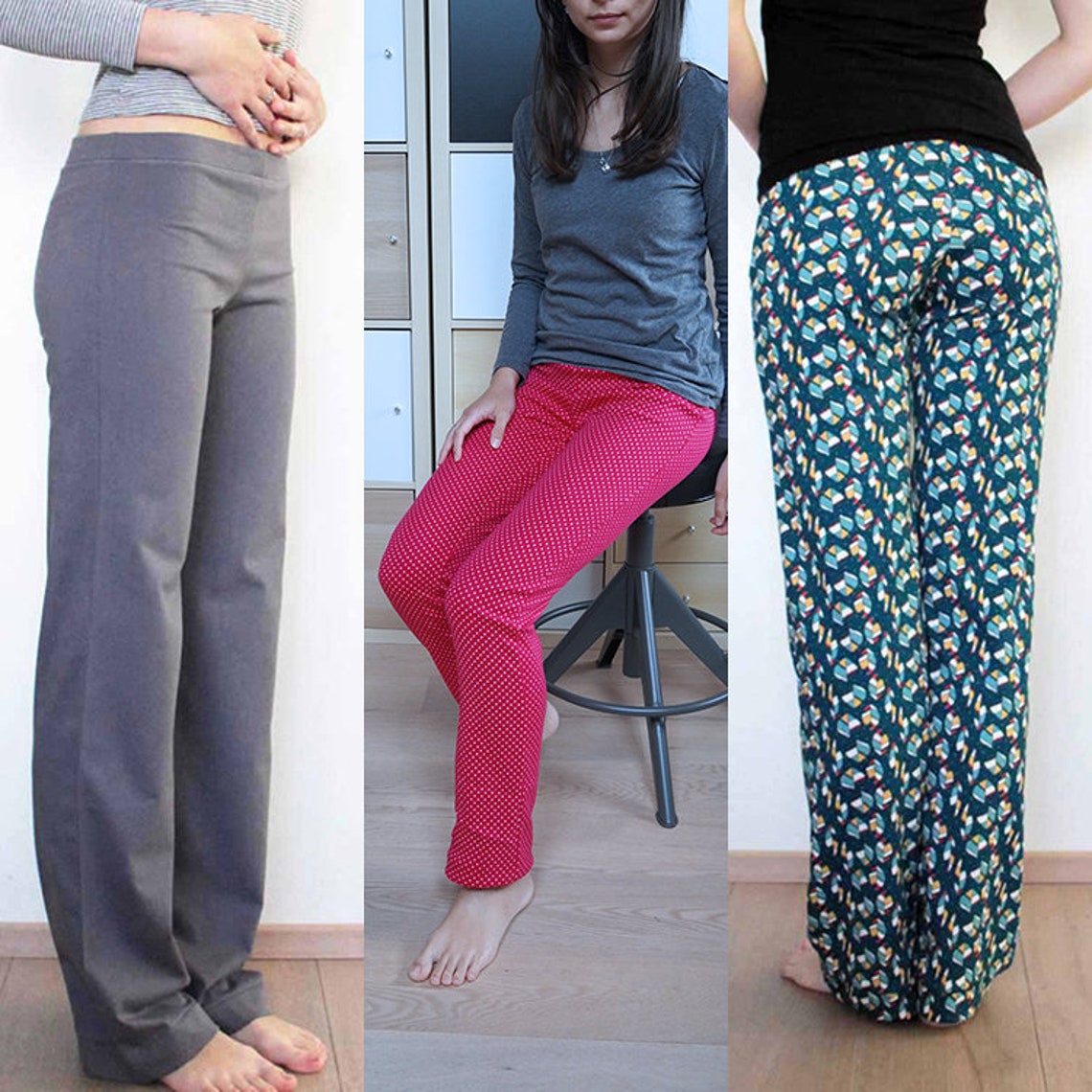 Simple womens tracksuit sewing pattern BASIC EU sizes 48 | Etsy