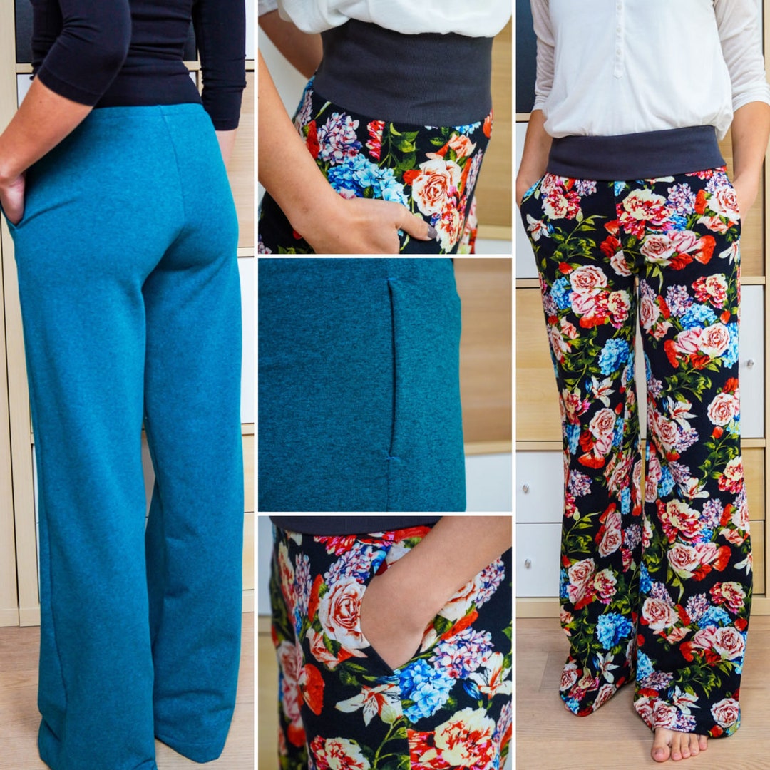 PDF Sewing Pattern – Women’s Sweatpants PALAZZO (sizes 32–60) - Etsy