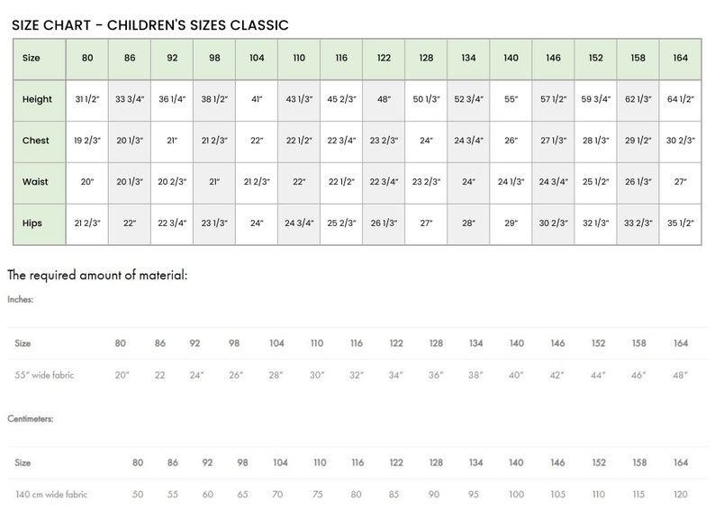 PDF Sewing Pattern - Children's Sweatpants FOREST (sizes 80–164) - Etsy