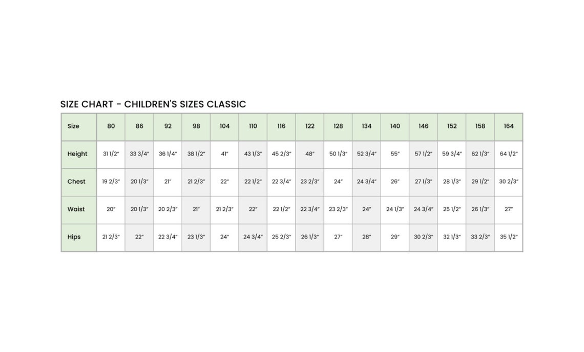 Sewing Pattern Kid's Pajamas sizes 80 164 - Etsy