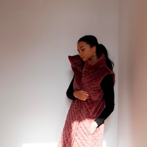 PDF Sewing Pattern – Women’s Long Vest AURORA (sizes 32 – 60) - Etsy