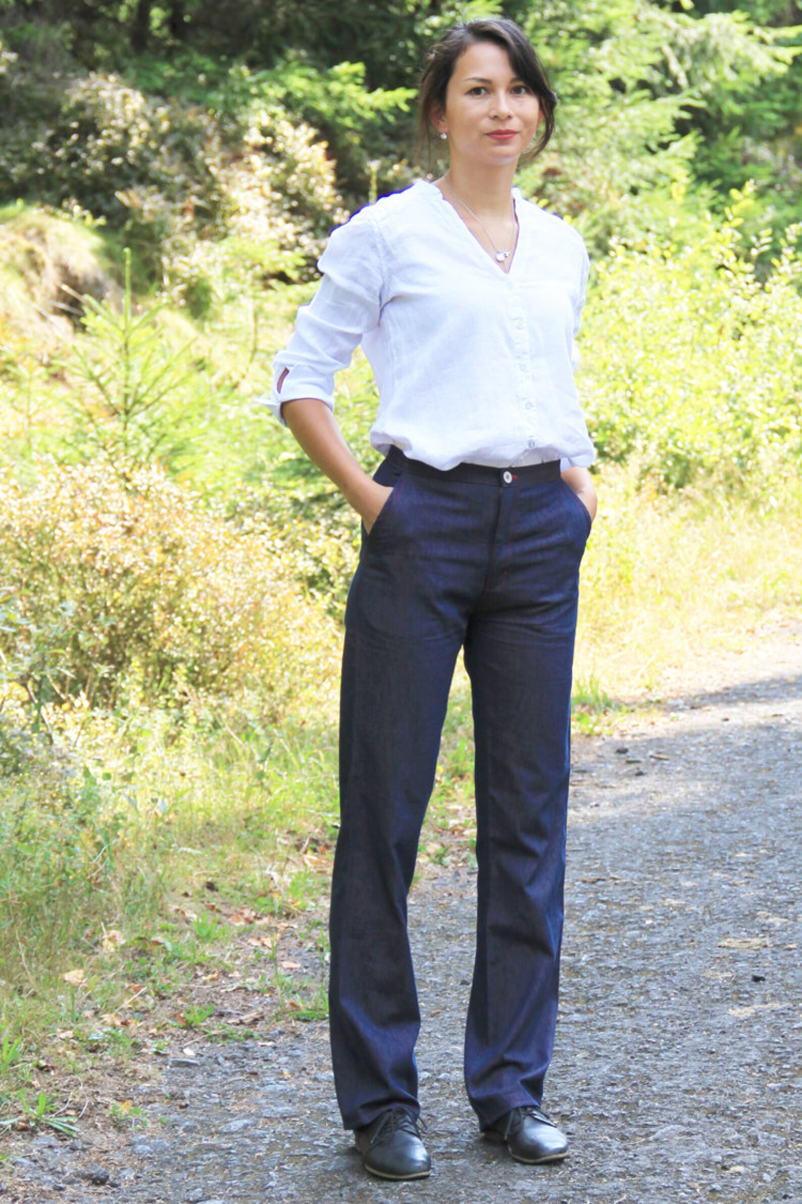PDF Sewing Pattern – Women’s Straight Pants ROAD (sizes 32–52) - Etsy