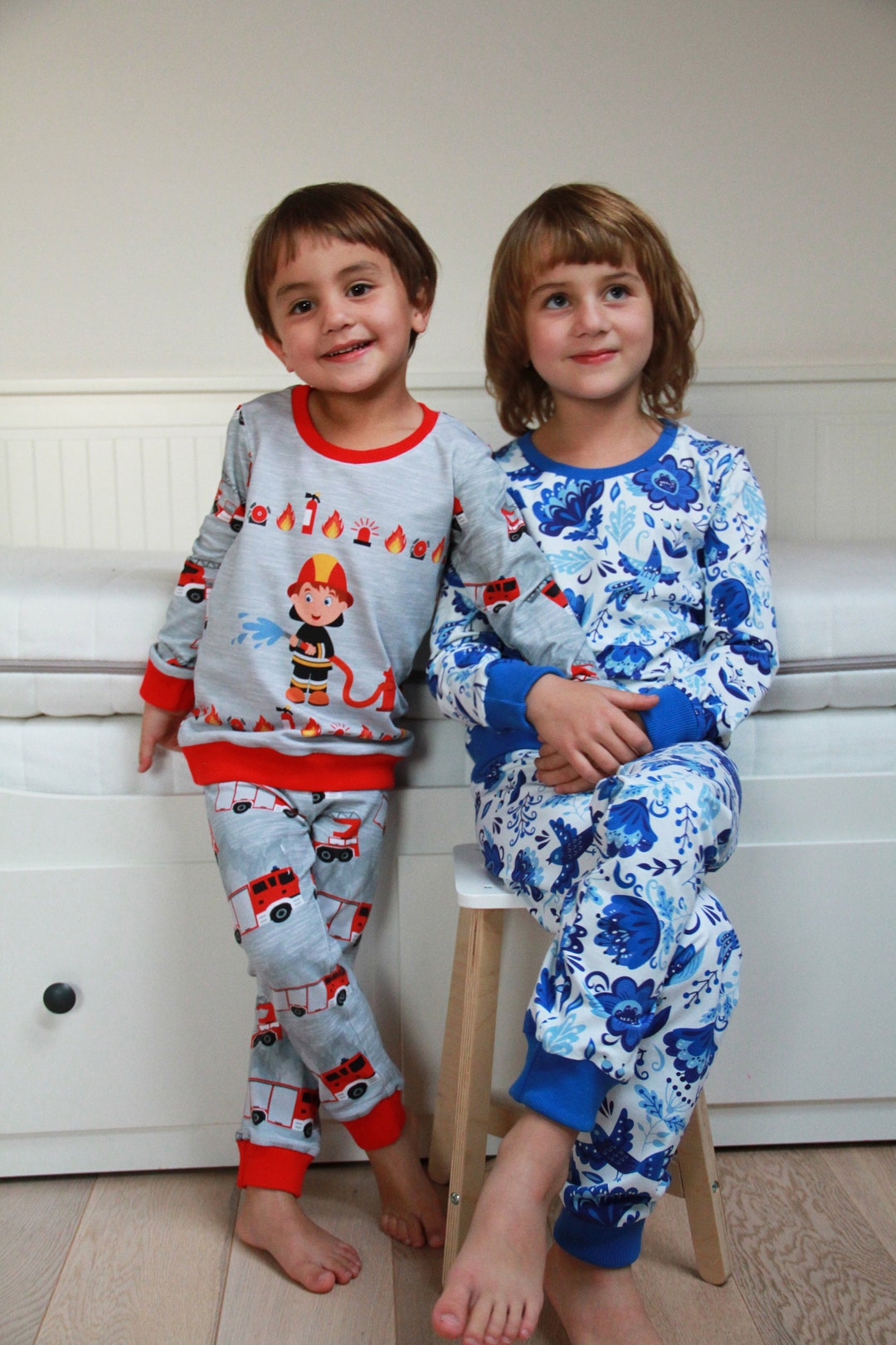 PDF Sewing Pattern - Kid's Pajamas BASIC (sizes 80 - 164) - Etsy Canada