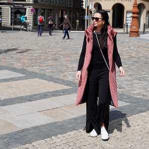 PDF Sewing Pattern – Women’s Long Vest AURORA (sizes 32 – 60) - Etsy