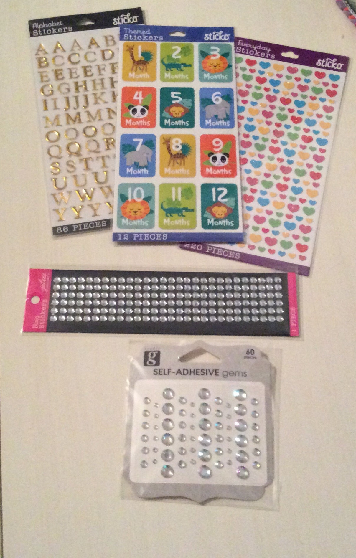 Baby Scrapbook Kit, Baby’s First Year Memory Book, Journal, Stickers ...