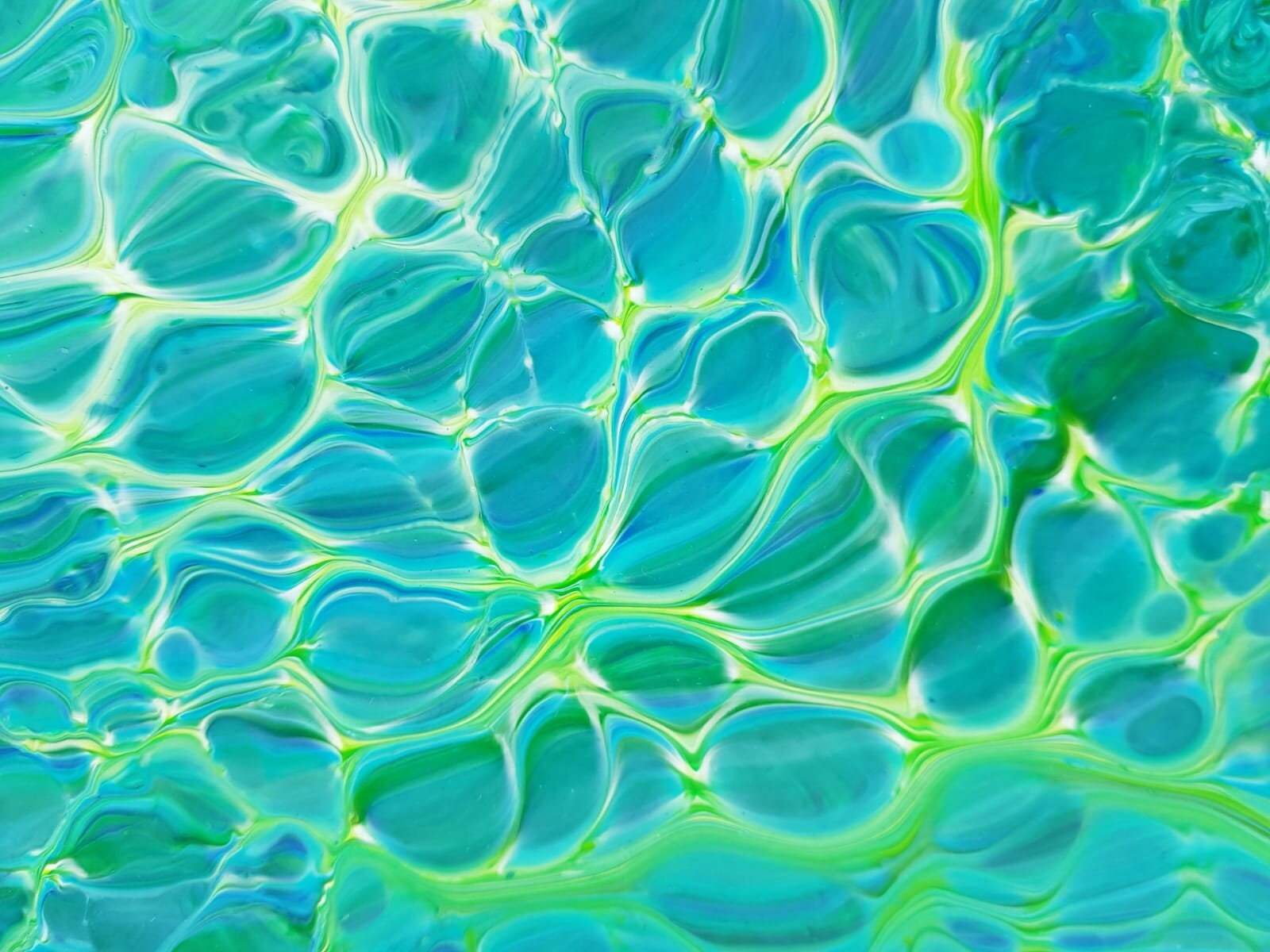 Underwater View/ the Deep Sea Vision: Liquid Acrylic on Canvas - Etsy