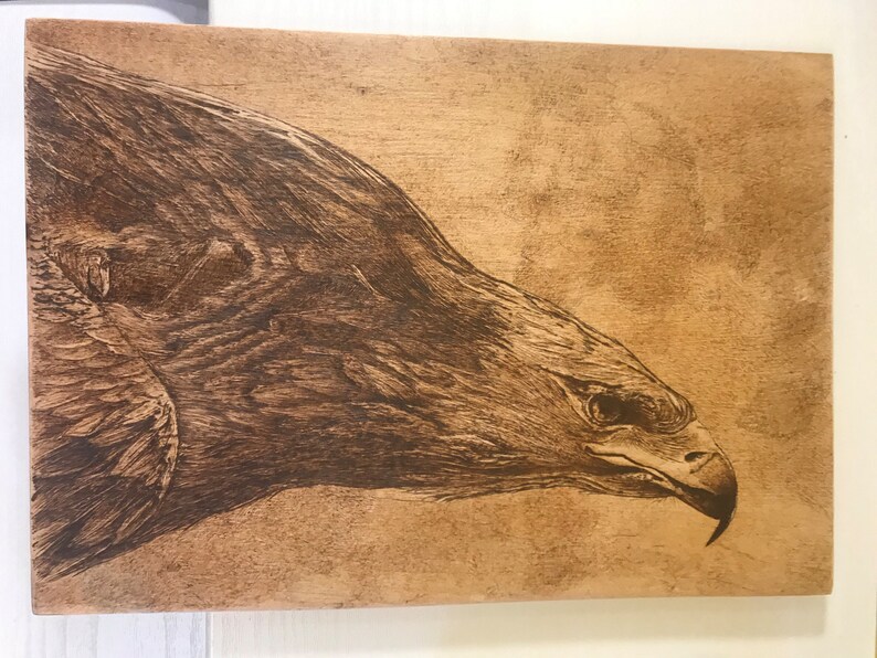 Eaglewood Design Wood Burn Pyrography Art Unique Framed - Etsy