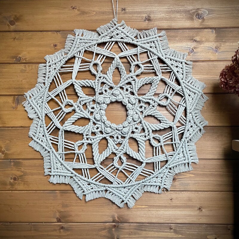 Macrame Mandala - Etsy