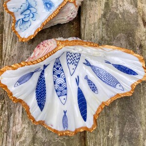 Bear Claw Clam Shells, Various Designs, Hand Decorated Ornaments or ...