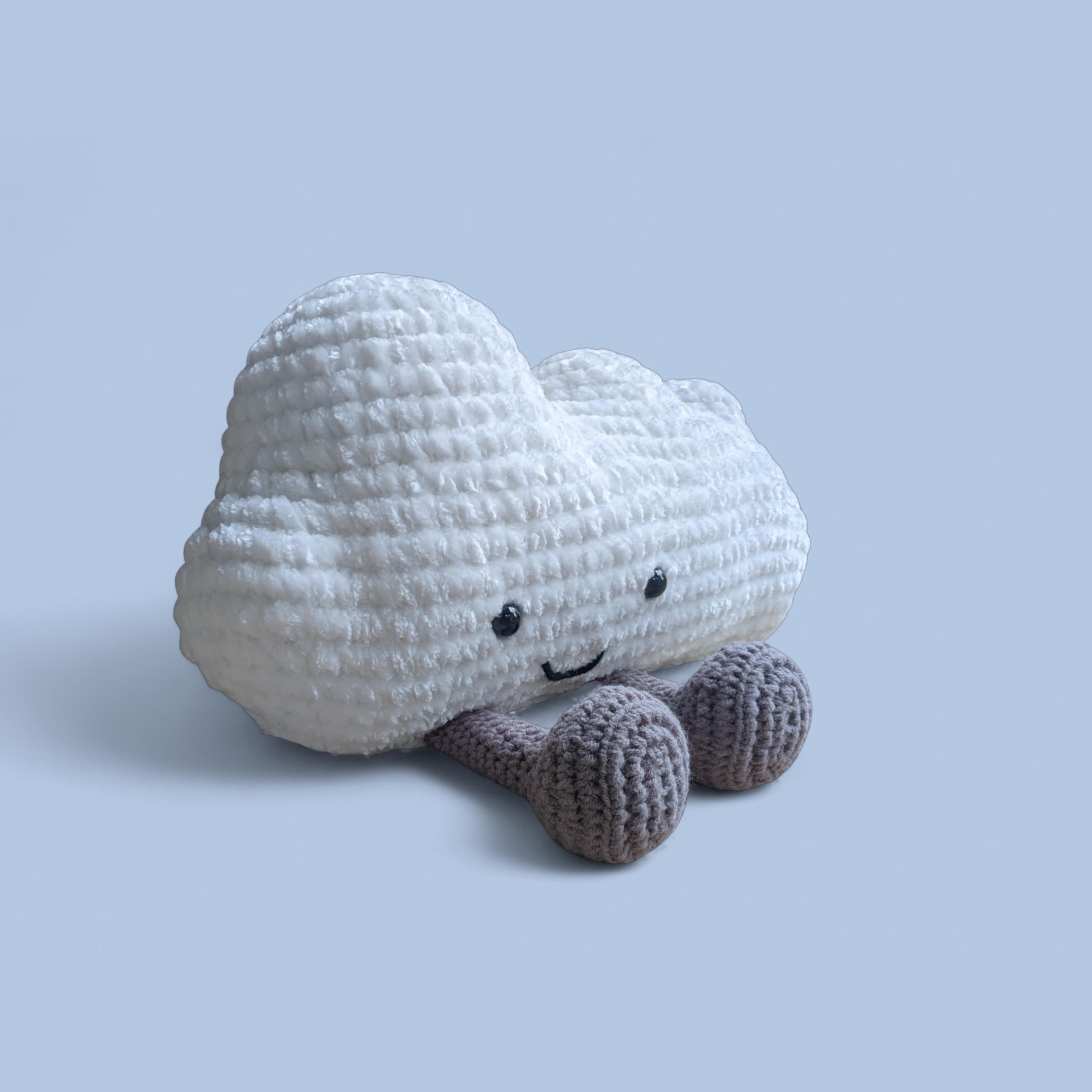 Crochet Cloud Pattern - With Crochet Chart Crochet Jellycat Pattern ...