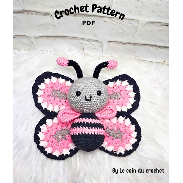 Crochet Butterfly - Etsy