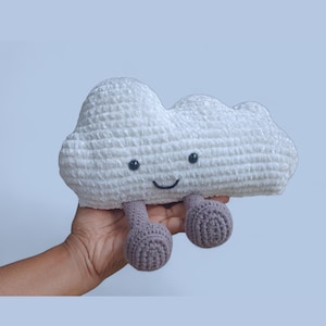 Crochet Cloud Pattern - With Crochet Chart Crochet Jellycat Pattern ...