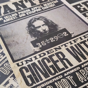 Wanted Poster Editable File - Digital Download - Etsy