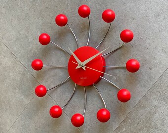 Sputnik Wall Clock - Etsy