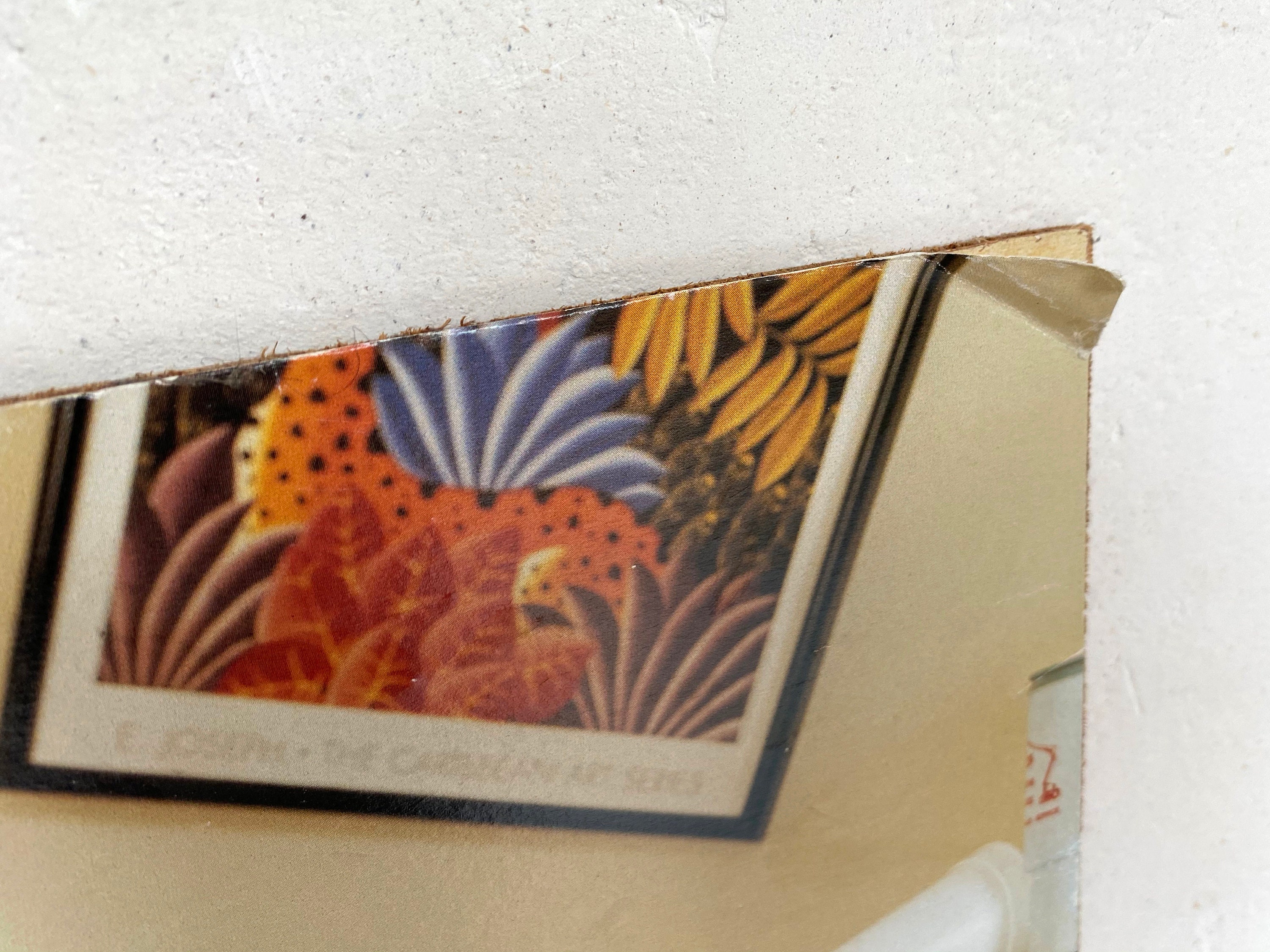 Vintage Mancave Monkey Poster on board Another day at the | Etsy