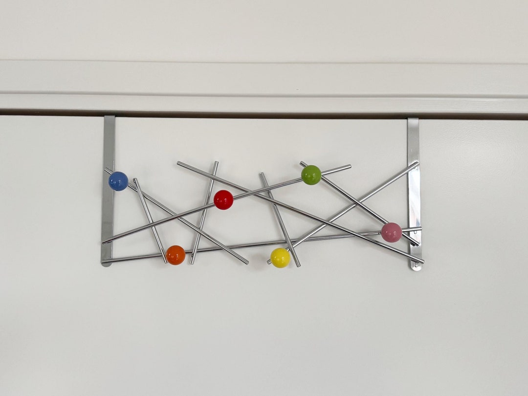 Colourful Door Sputnik Coat Rack, Space Age Atomic Design - Etsy