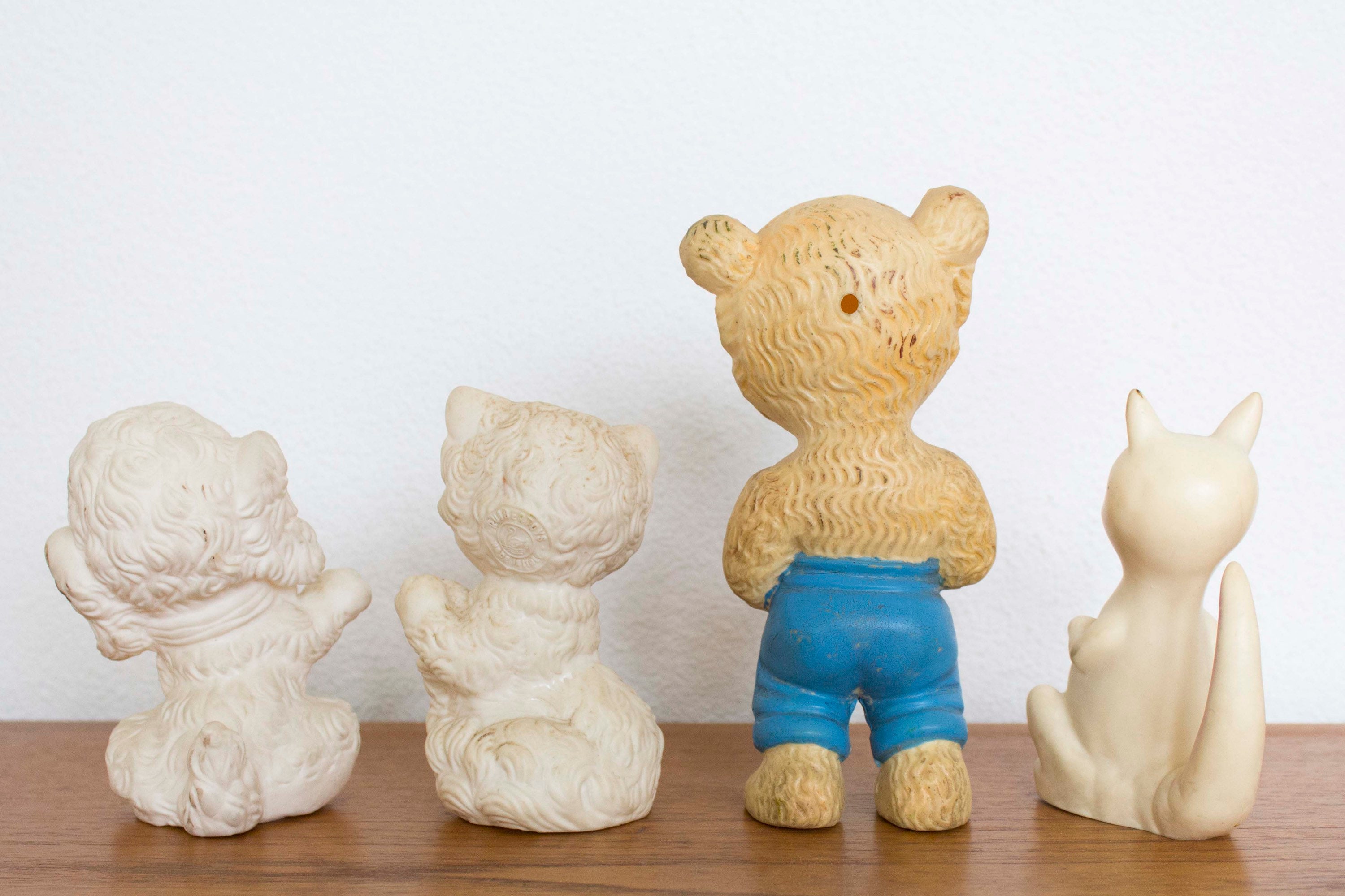 Collection of 4 Vintage Beep Toys Rubbertoys Italy - Etsy