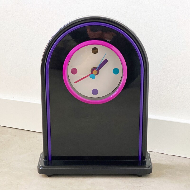 80s Wall Clock - Etsy