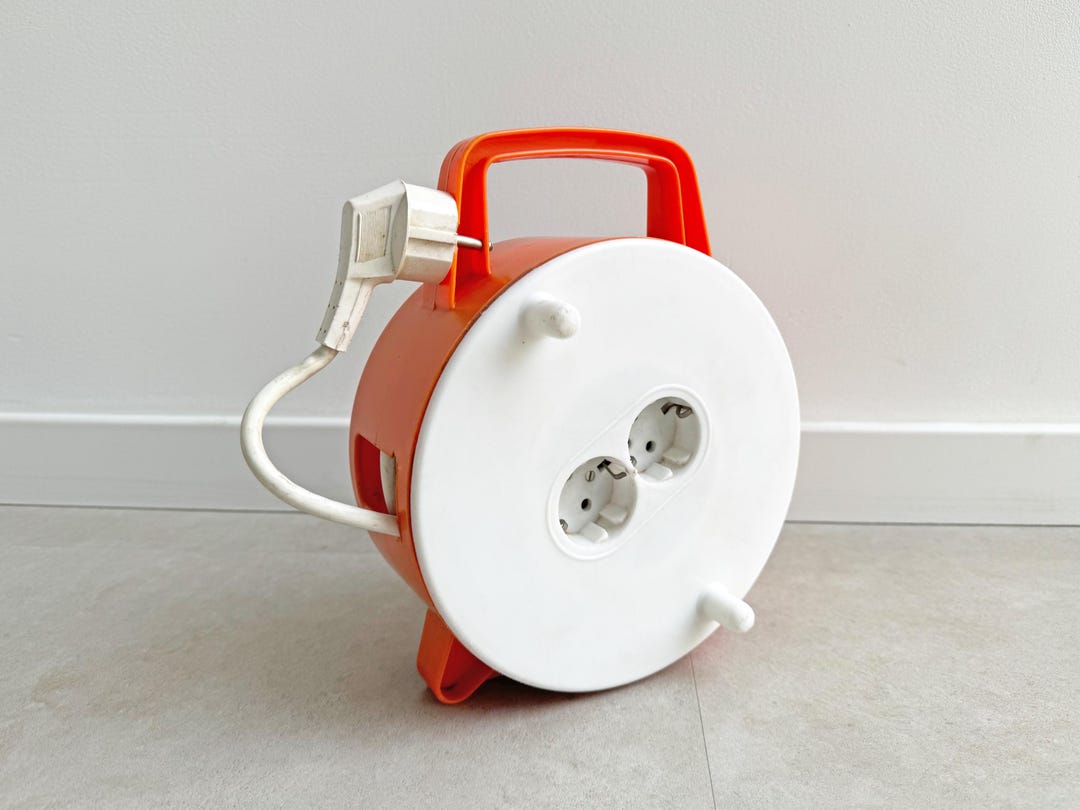Vintage 1970s Electrical Extension Cord / Cable Coil - Etsy