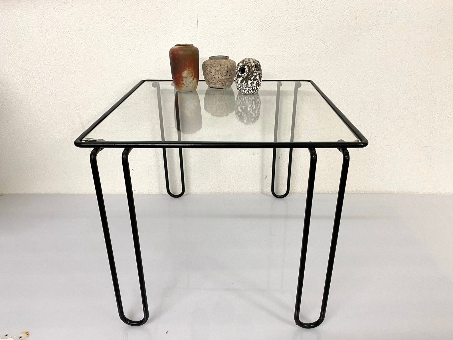 Vintage Nesting Tables With Loop Legs Pilastro Style Wire - Etsy