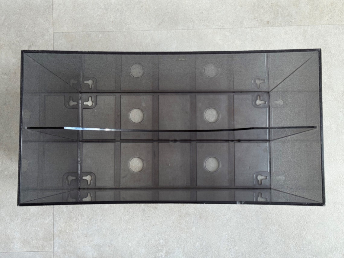 Space Age Vinyl Storage - Stand or Floating Shelf / Cabinet - Etsy