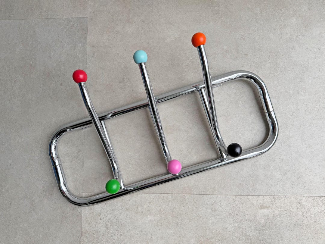 Funky Chrome Sputnik Coat Rack - Etsy