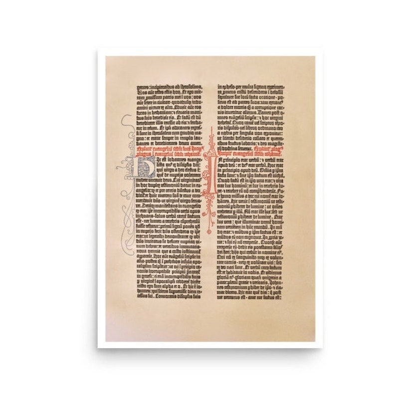 Bible Print - Etsy