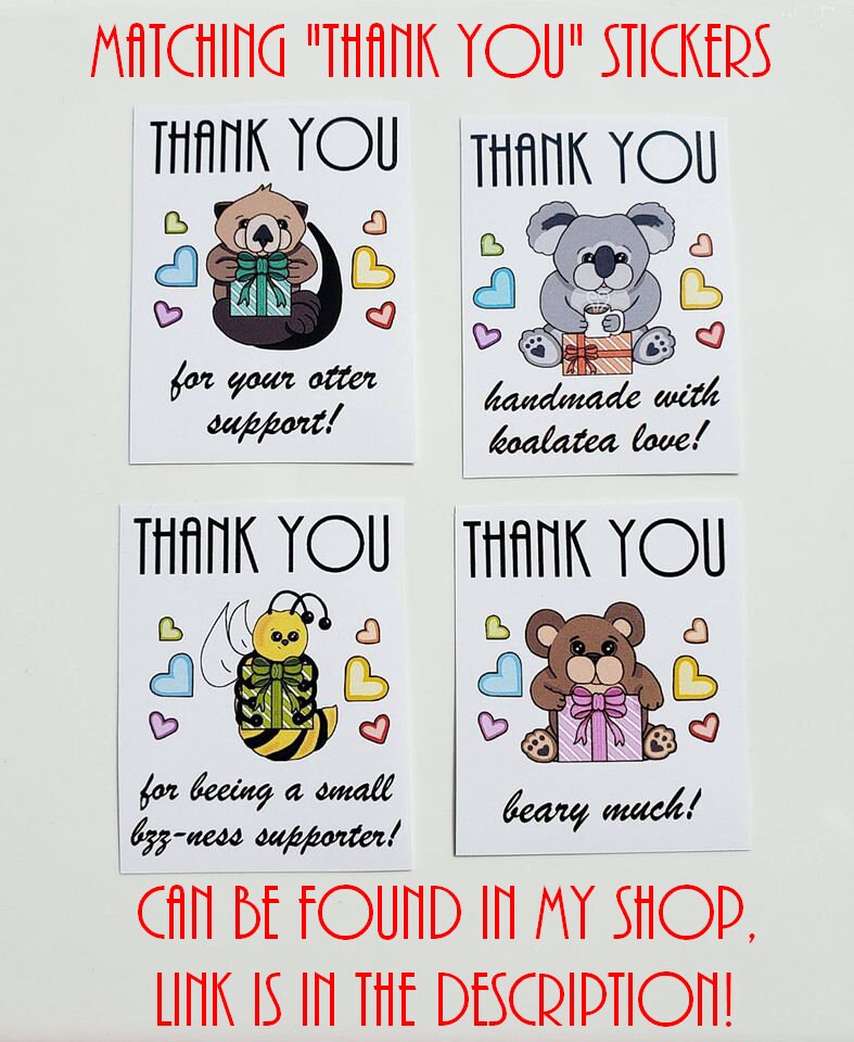 Fragile Stickers Packaging Stickers Punny Stickers Animal - Etsy