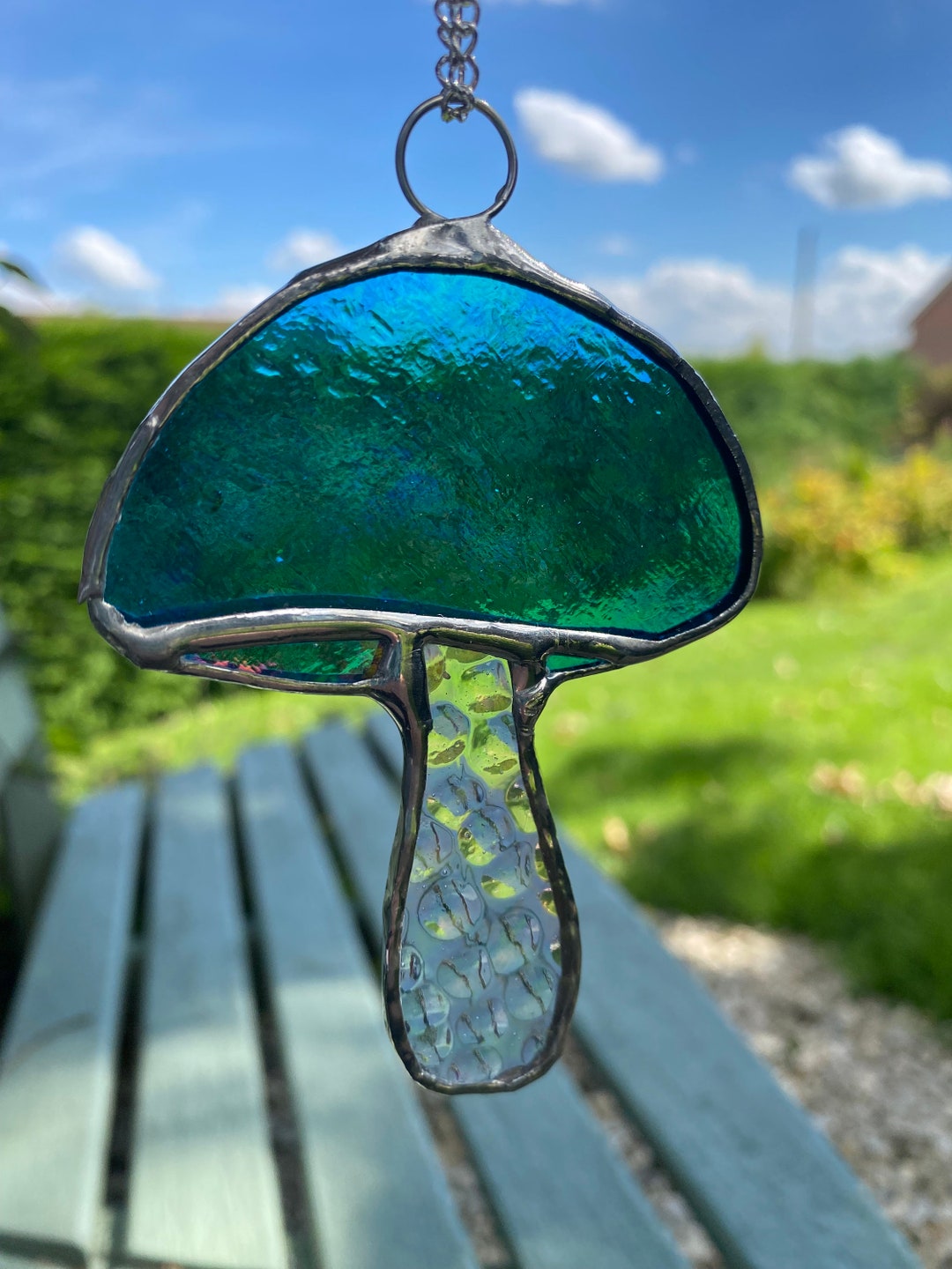 Stained Glass Toadstool - Etsy