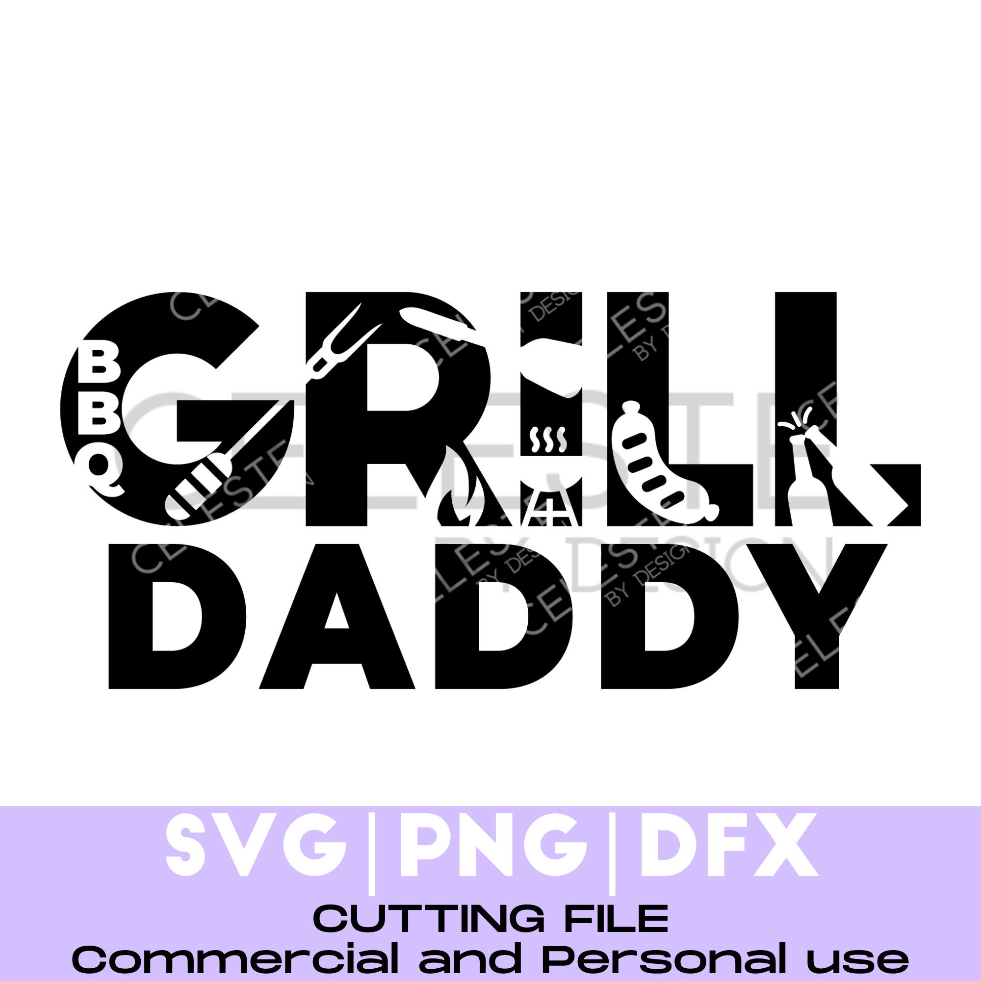 Father’s Day DIY Gift Idea | Grill Daddy Svg, Dad Svg, Grill Cut File ...