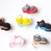 Crocheted Sleeping Cat Car Charm: Handmade Hanging Decoration - Etsy