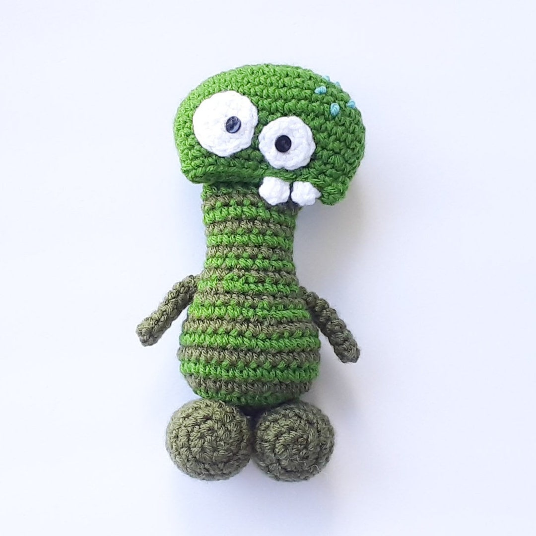 Green Critter, Ugly Doll, Stuffed Toy With Teeth, Alien Monster Plush ...