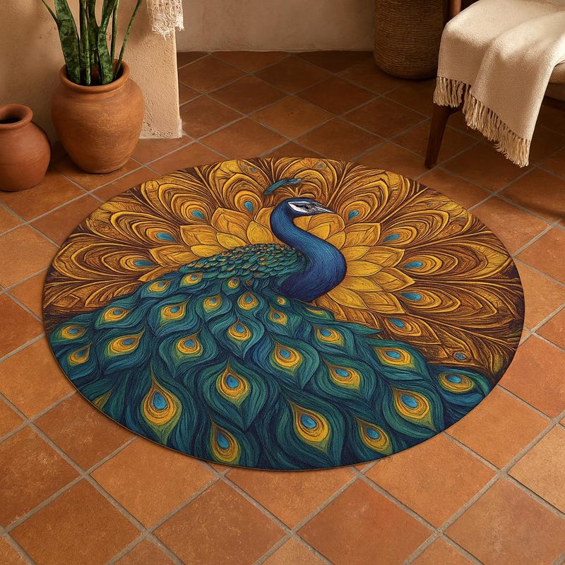 Peacock Table Decorations - Etsy