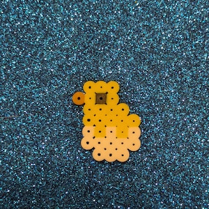 Chick Croc Charm- Perler Can Be Made Into Kandi! - Etsy