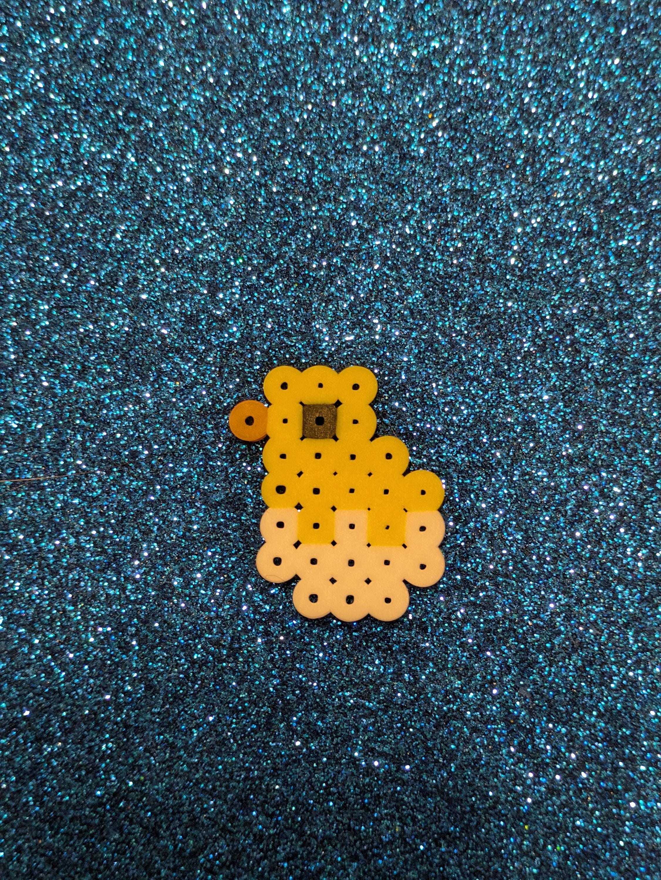 Chick Croc Charm Perler Can Be Made Into Kandi - Etsy
