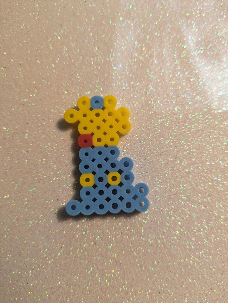 Simpsons Croc Charm- Perler Can Be Made Into Kandi! - Etsy
