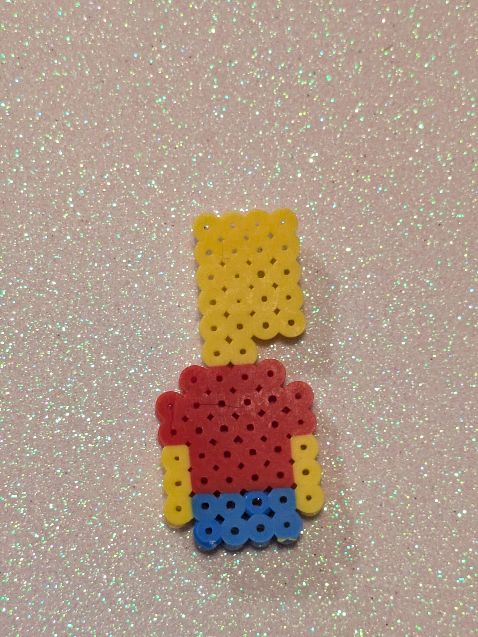 Simpsons Croc Charm- Perler Can Be Made Into Kandi! - Etsy