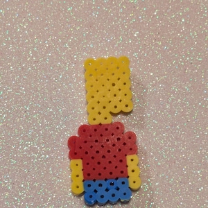 Simpsons Croc Charm- Perler Can Be Made Into Kandi! - Etsy