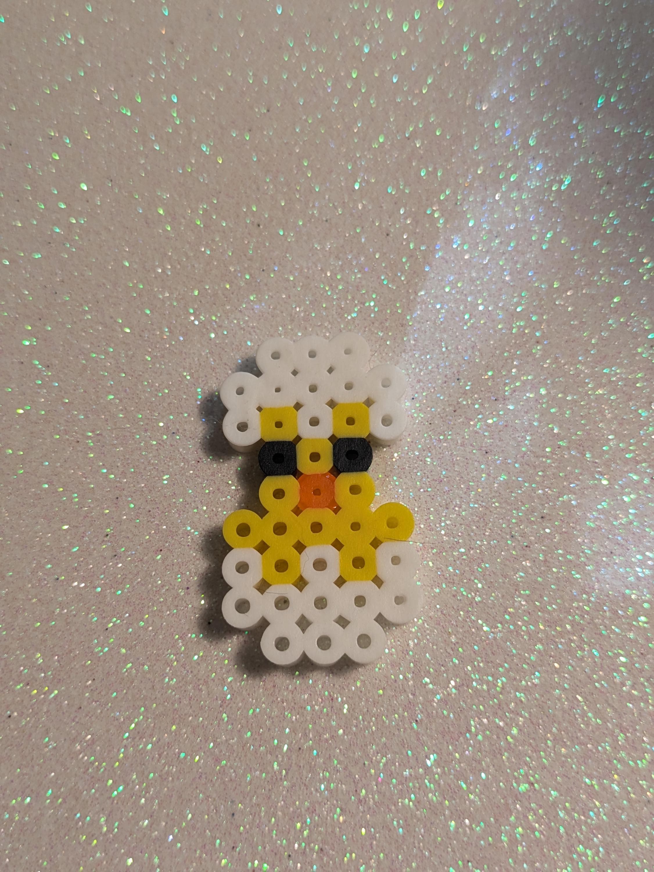 Chick Croc Charm- Perler Can Be Made Into Kandi! - Etsy