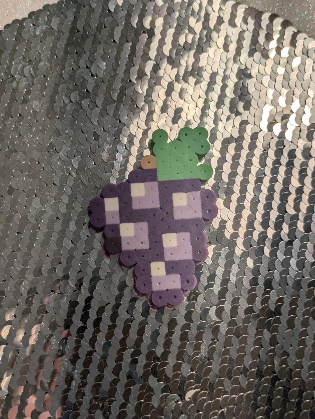 Mini Grape Croc Charm- Perler Can Be Made Into Kandi! - Etsy