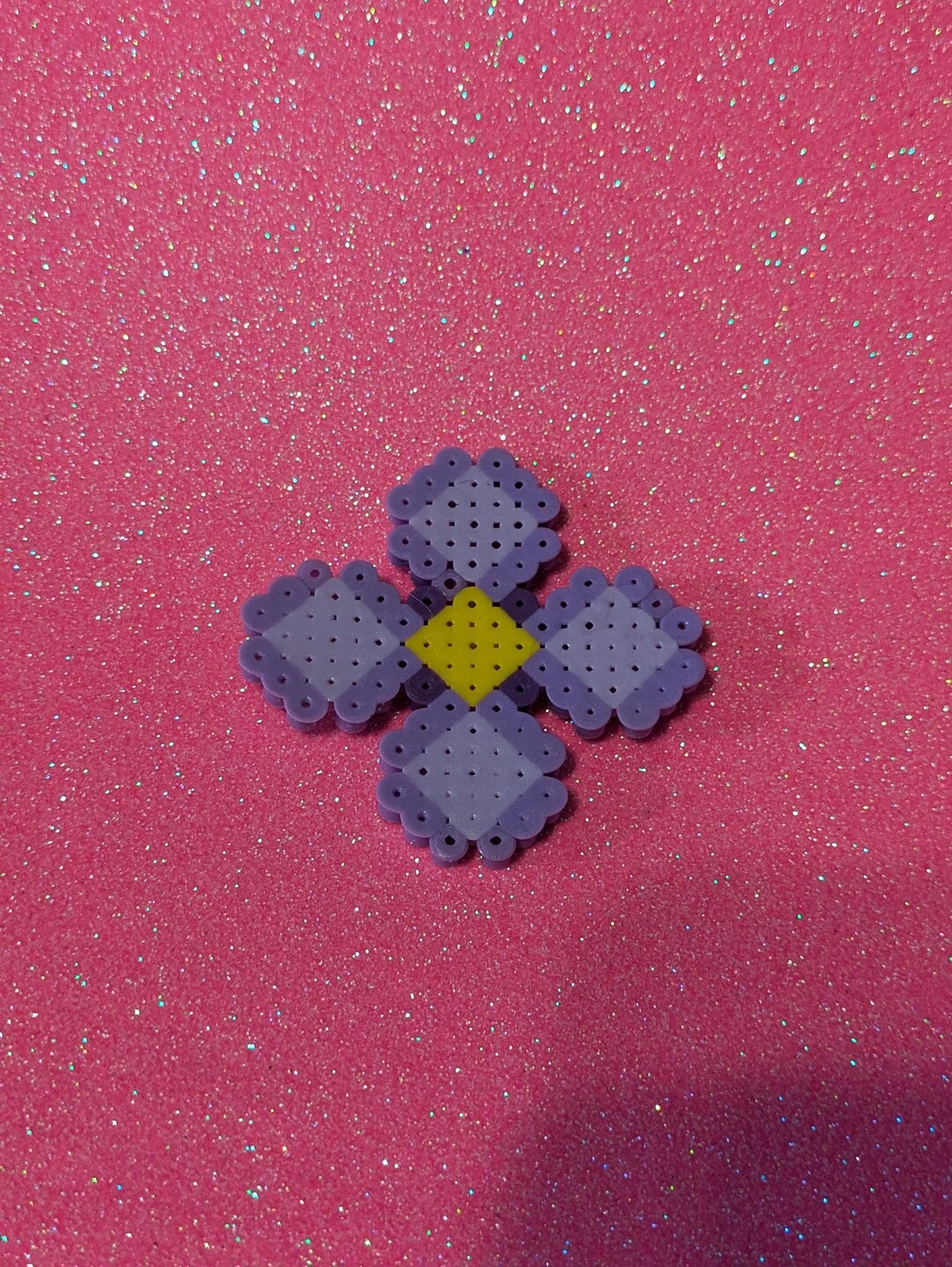 Mini Flower Charm- Perler Can Be Made Into Kandi- Keychains-magnets! - Etsy