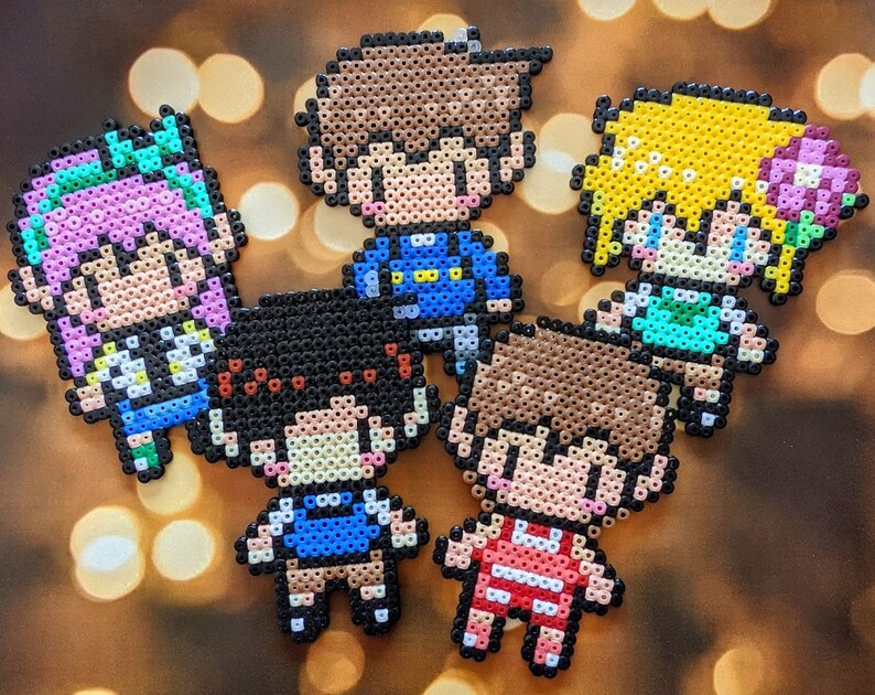 Omori REAL Charaktere aus Bügelperlen Perler Videojuegos | Etsy