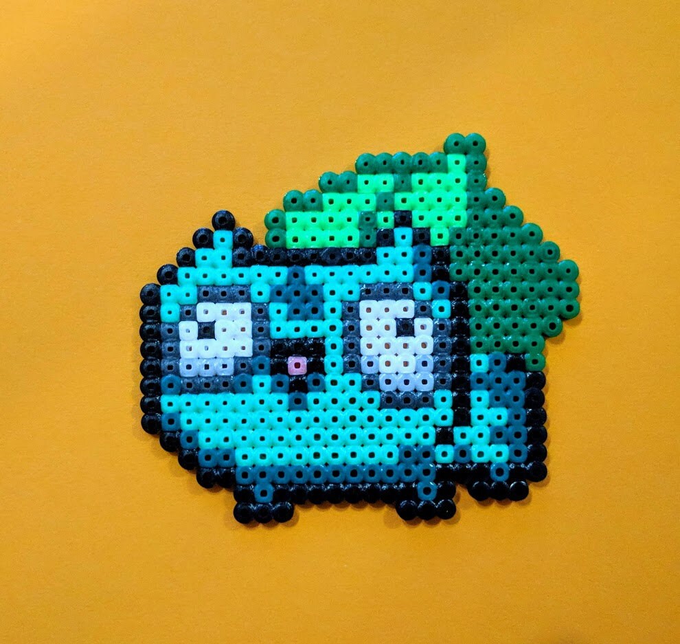 Derp Pokémon aus Bügelperlen Perler Nintendo Videogames | Etsy