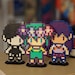 Omori (DREAM / HEADSPACE) Characters From Perler Beads, Perler Videogames, Aubrey, Kel, Hero ...