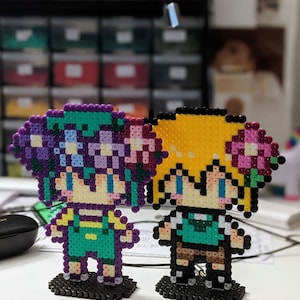 Omori REAL Characters From Perler Beads, Perler Videogames, Audrey, Kel ...
