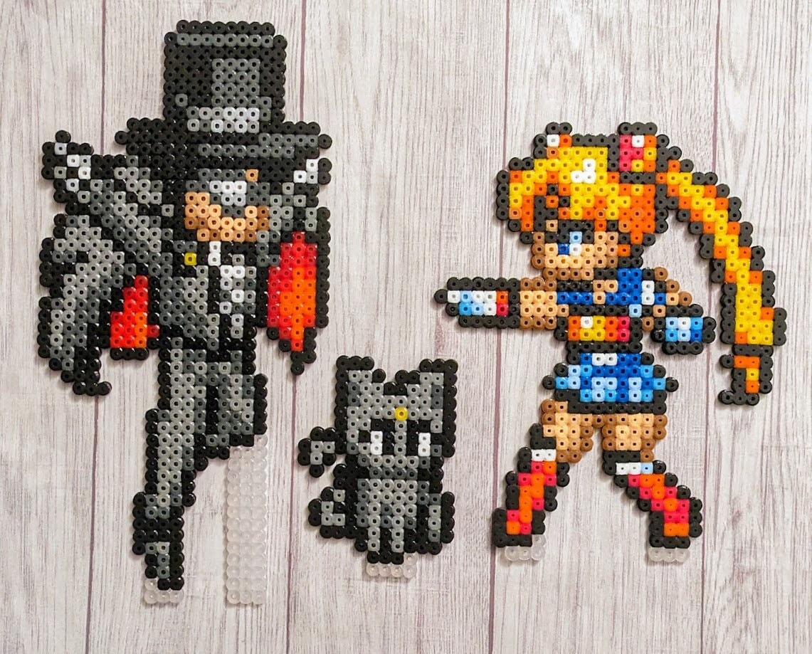 Harvest Moon Perler Bead