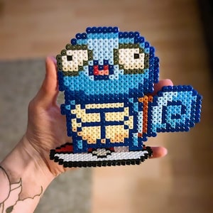 Derp Pokémon Made From Iron Beads, Perler Nintendo Videogames Bulbasaur ...