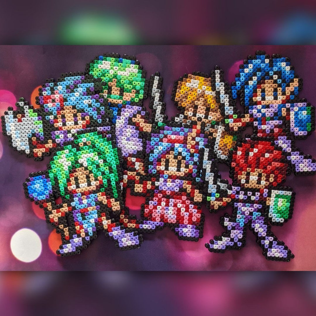 Lufia 2 Characters From Iron Beads, Maxim, Selan, Tia, Dekar, Guy, Arty ...