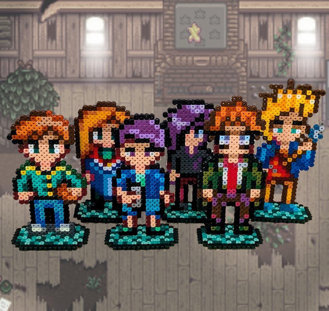 Bachelors / Boyfriends / Spouses From Stardew Valley Made From Fuse ...