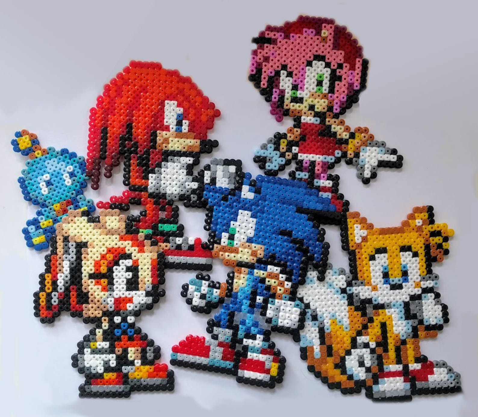 Sonic Tails Knuckles Cream & Chao Amy Rose aus | Etsy
